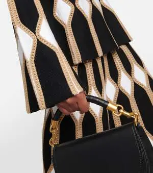 Chloé Intarsia Wool And Silk Sweater