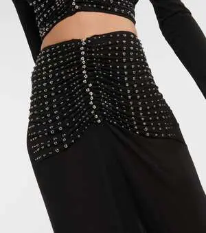 Rabanne Embellished Maxi Skirt