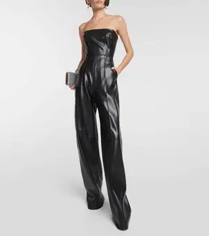 Alex Perry Strapless Jumpsuit