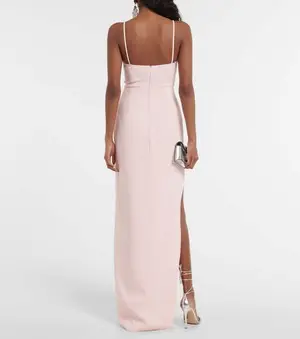 David Koma Side-slit Maxi Dress