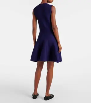 Alaïa Wool-blend Mini Dress