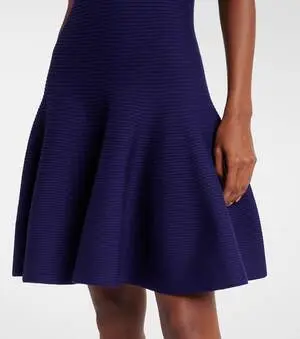 Alaïa Wool-blend Mini Dress