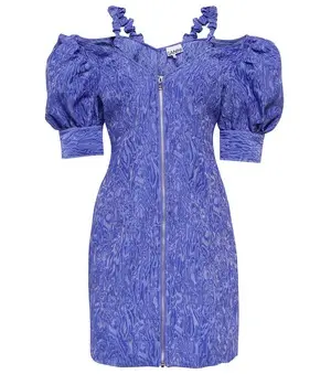 GANNI Jacquard Mini Dress