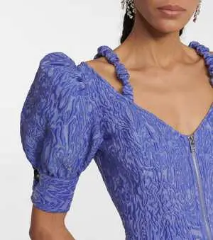 GANNI Jacquard Mini Dress