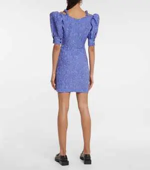 GANNI Jacquard Mini Dress