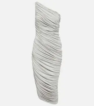 Norma Kamali Diana Jersey Midi Dress