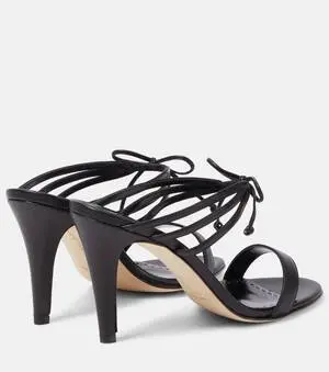 Manolo Blahnik Bomasan 90 Leather Mules