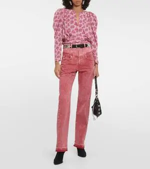 Isabel Marant Noemie Straight-leg Jeans