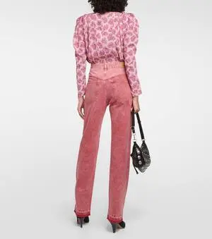 Isabel Marant Noemie Straight-leg Jeans