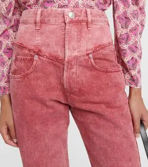 Isabel Marant Noemie Straight-leg Jeans