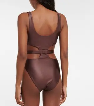 Simkhai Emelia Cutout One-piece Swimsuit