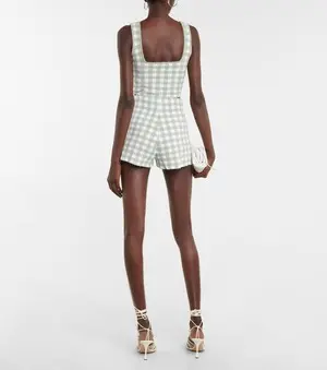 Altuzarra Ran Checked Shorts