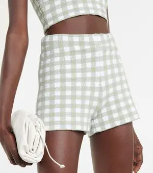 Altuzarra Ran Checked Shorts