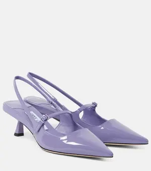 JIMMY CHOO Didi 45 Slingback Pumps - Purple