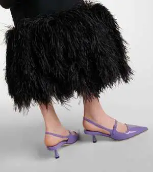 JIMMY CHOO Didi 45 Slingback Pumps - Purple