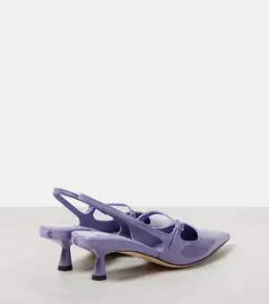 JIMMY CHOO Didi 45 Slingback Pumps - Purple