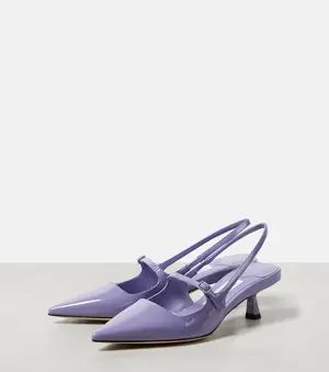 JIMMY CHOO Didi 45 Slingback Pumps - Purple
