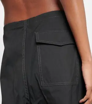DION LEE Cotton-blend Wide-leg Pants