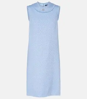Dolce & Gabbana Dg Wool-blend Tweed Minidress
