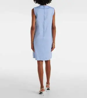 Dolce & Gabbana Dg Wool-blend Tweed Minidress