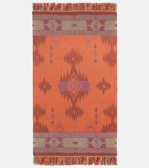 Alanui Icon Jacquard Wool Throw
