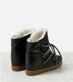 Isabel Marant Étoile Nowles Padded Lace-up Boots