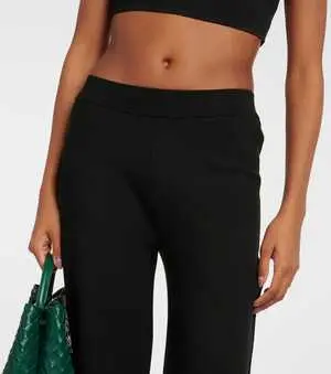 JOSEPH High-rise Flared Pants - Black