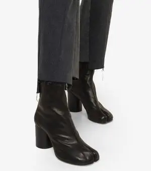 MAISON MARGIELA Tabi Leather Ankle Boots