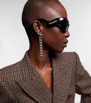 Balenciaga Hamptons Rectangle Sunglasses