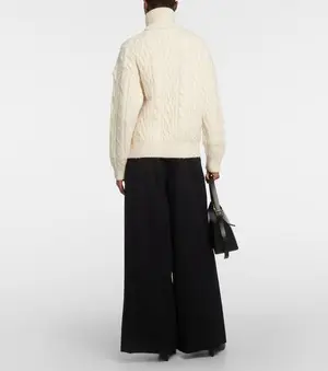 NILI LOTAN Annie Alpaca-blend Turtleneck Sweater