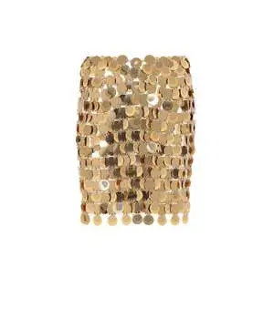Rabanne Chainmail Mini Skirt - Metallic
