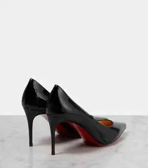 CHRISTIAN LOUBOUTIN Kate 85 Patent Leather Pumps