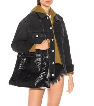 Saint Laurent Niki Large Leather Tote - Black