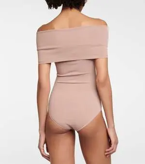 Alaïa Off-the-shoulder Bodysuit