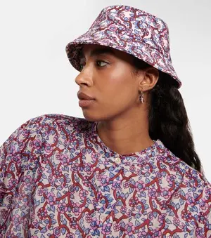 Isabel Marant Haley Printed Bucket Hat