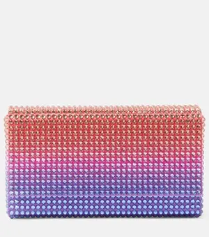 Amina Muaddi Textured Clutches For Women