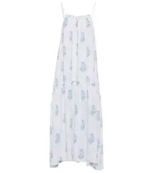 Heidi Klein Eden Floral Maxi Dress - White