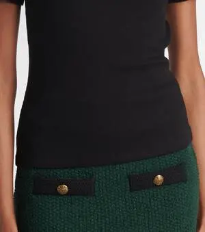Veronica Beard Pruitt Cotton-blend T-shirt