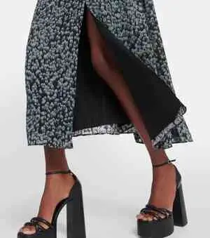 Altuzarra Lillian Printed Silk Midi Dress
