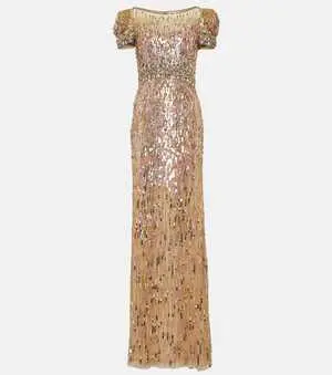 Jenny Packham Embellished Gown