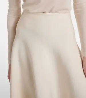 THE ROW Harley Knitted Midi Skirt
