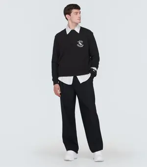 Amiri Printed Cotton Jersey Sweatshirt