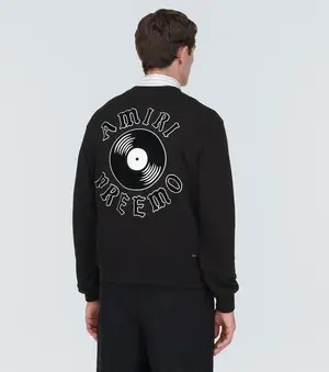 Amiri Printed Cotton Jersey Sweatshirt