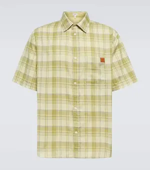 Loewe Checked Gauze Shirt