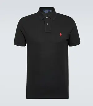 Polo Ralph Lauren Cotton Polo Shirt - Black