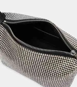 EERA Embellished Mesh Shoulder Bag