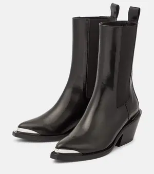 Dorothee Schumacher Leather Chelsea Boots