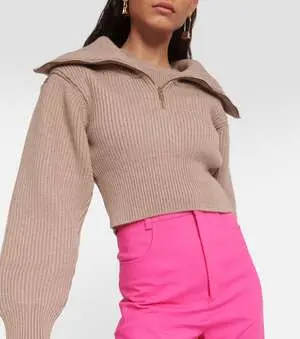 Jacquemus Le Maille Risoul Cropped Sweater