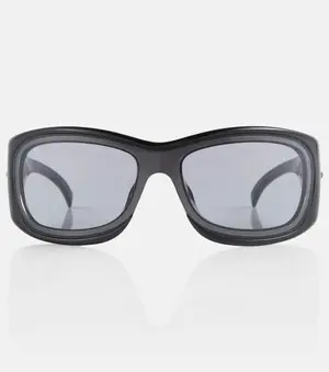 Givenchy Rectangular Sunglasses - Black
