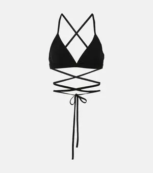 Isabel Marant Étoile Solange Bikini Top - Black
